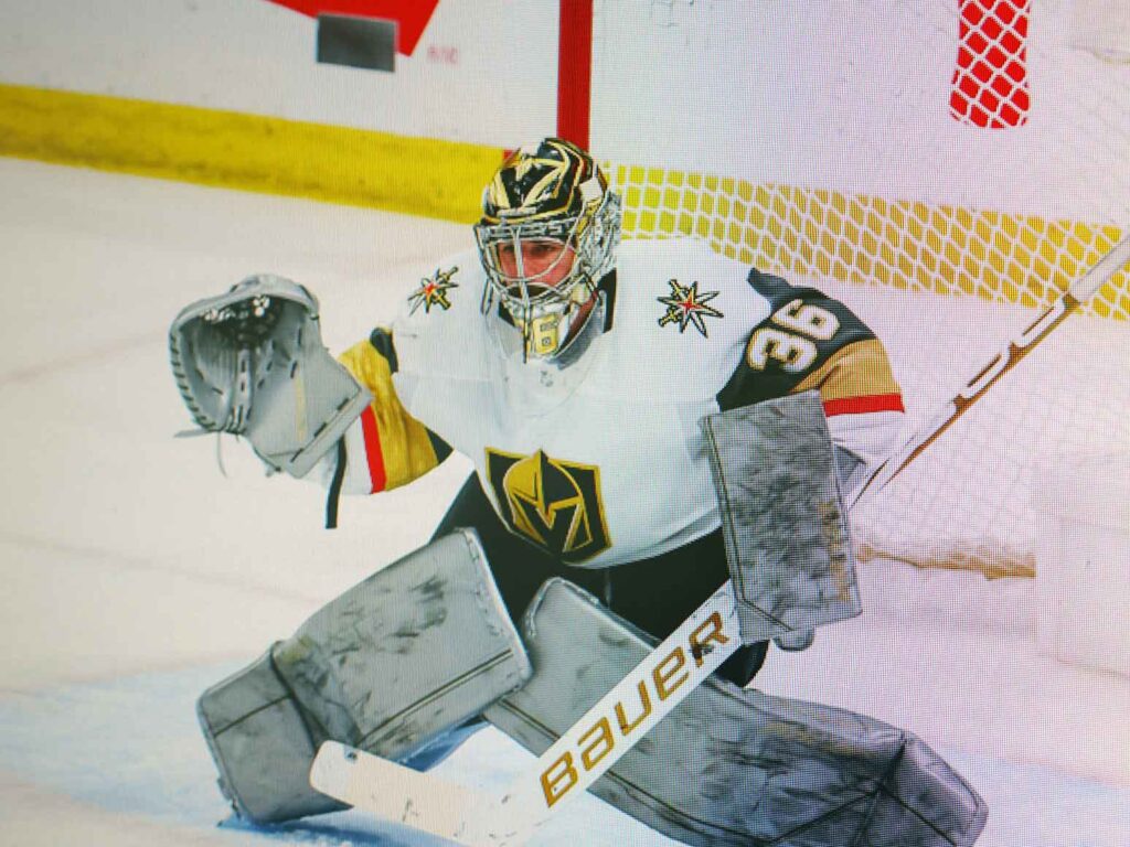 Ex-Badger Logan Thompson named NHL Second Star of the Week - The Brock ...
